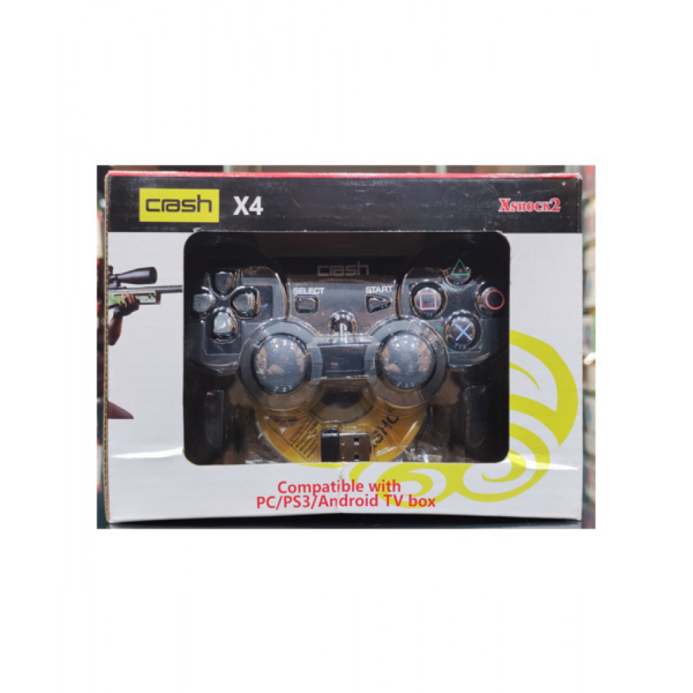 دراع العاب وايرليس فردى بأنالوج من كراش لأجهزة الكمبيوتر - Crash X5