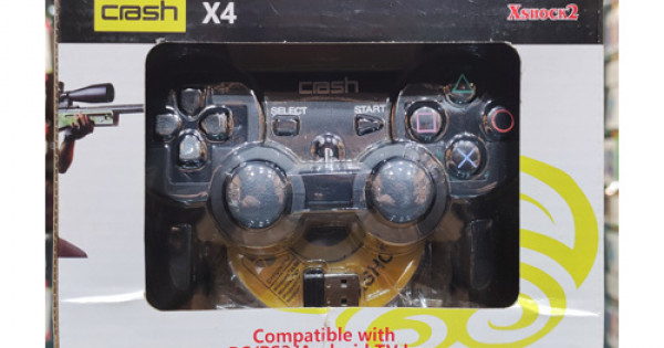 دراع العاب وايرليس فردى بأنالوج من كراش لأجهزة الكمبيوتر - Crash X5