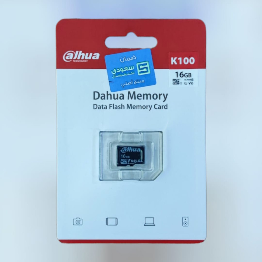 Dahua 16Gb K100 Memory Card MicroSD - Dahua 16GB