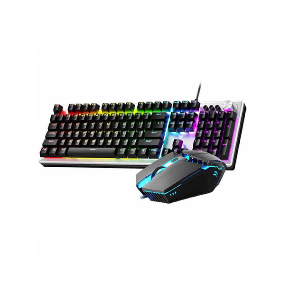 AULA T200 Mouse & Keyboard Combo Multi-function RGB - Aula T200