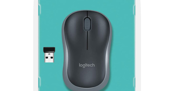 Logitech M185 Wireless Mouse, 2.4GHz with USB Mini Receiver, 12-Month ...