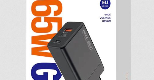Recci RC56E Smart Charger 65W Dual Ports PD+PPS - RC43